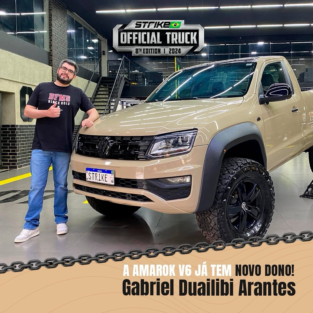 Amarok V6 Cabine Simples é Sorteada no 8º Sorteio Official Truck da ...